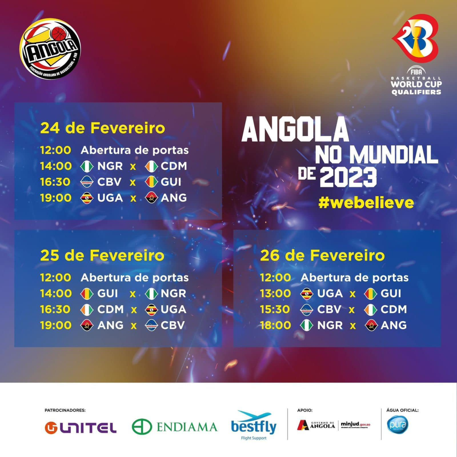 Basquetebol: amanhã todos os caminhos dão na Arena Multiuso do Kilamba ...